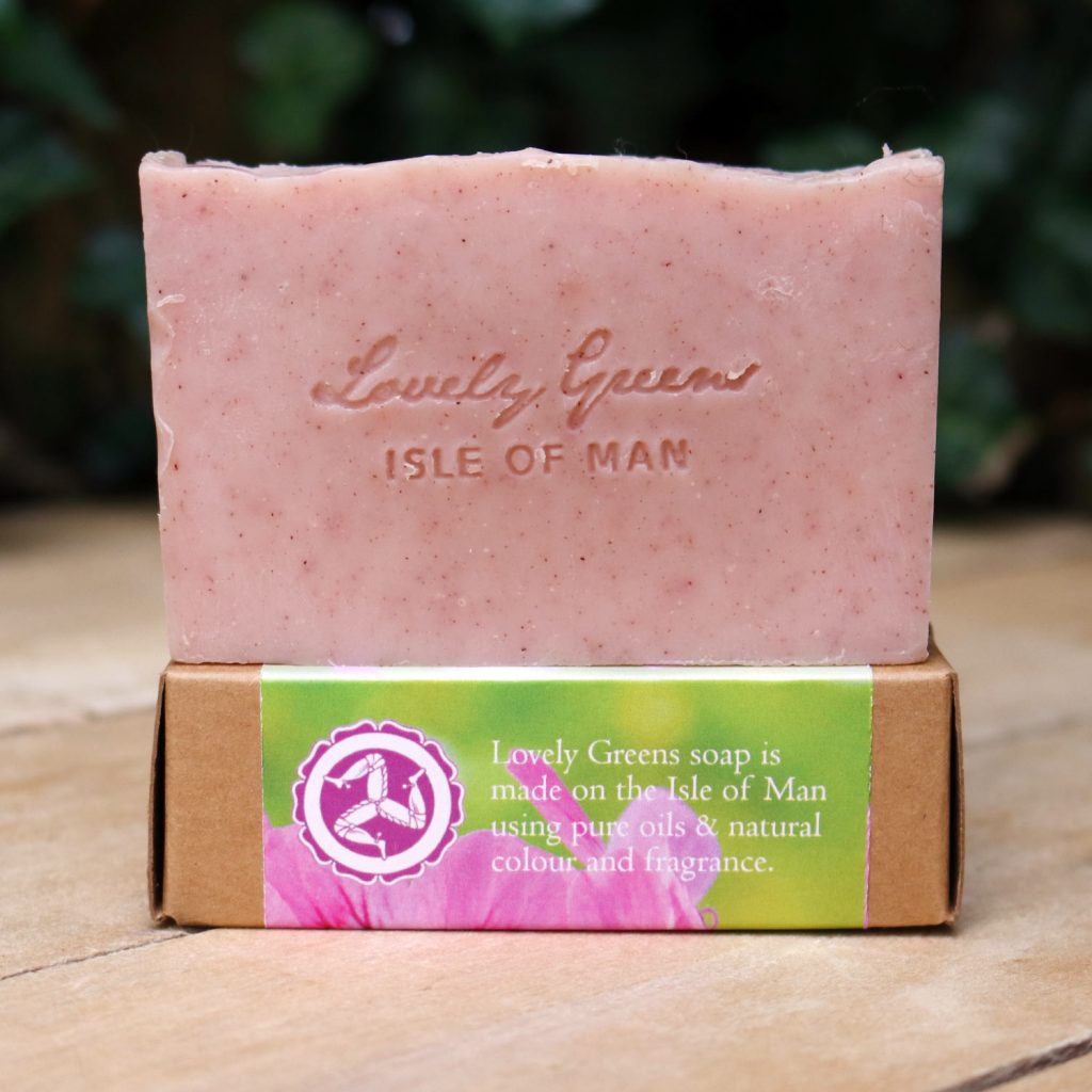 Sweet and Floral Rose Geranium Soap • Lovely Greens Handmade