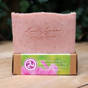 Sweet and Floral Rose Geranium Soap • Lovely Greens Handmade